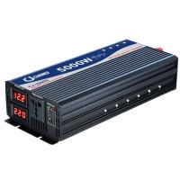 China DC 12V 24V To AC 110V 220V Car Power Inverter 4000W Pure Sine Wave Power Converter for sale