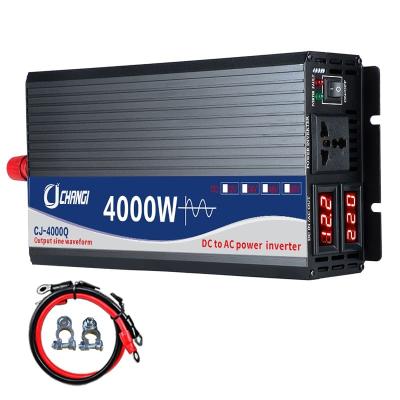 China 12V 24V Car Power Inverter DC To AC Pure Sine Wave Inverter 3000W for sale