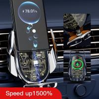 China 66W Magnetic Car Phone Holder With Fast Charging Hands Free Car Phone Holder for sale