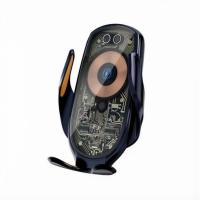 China Hands Free Driving Magnetic Car Phone Mounts With Wireless Charging for sale