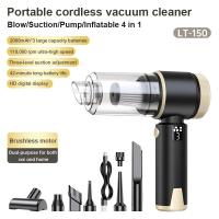 China High Power Portable Car Vacuum Cleaner Cordless With Brushless Motor for sale