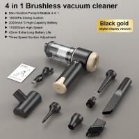 China 6000mAh Rechargeable Car Vacuum Cleaner Cordless Handheld Vacuum Cleaner for sale