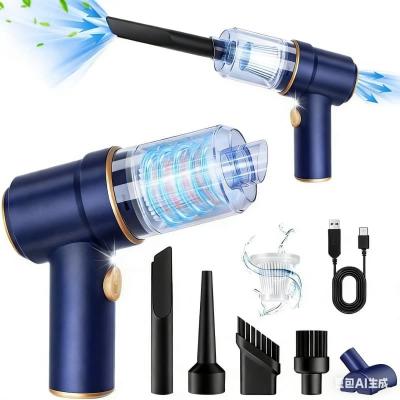China 4000mAh Portable Mini Vacuum Cleaner Rechargeable Vacuum Cleaner For Car for sale