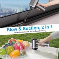 China Lightweight Handheld Mini Cordless Vacuum Cleaner With Air Blower for sale