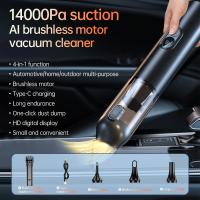 China High Power 14000Pa Car Vacuum Cleaner Cordless Portable Strong Suction for sale