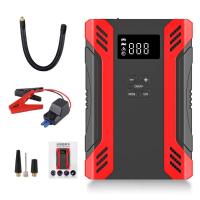 China Car Battery Jump Starter with Digital Air Compressor Portable for sale