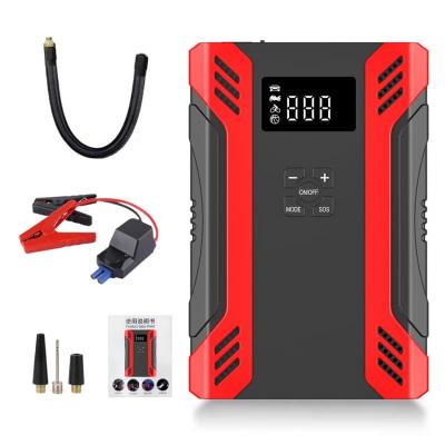 China Car Battery Jump Starter with Digital Air Compressor Portable for sale
