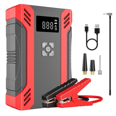 China Portable Car Jump Starter with Air Compressor Power Bank LED Light for sale