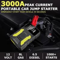China 3000A 4 In 1 Portable Power Jump Starter With 150PSI Air Compressor for sale