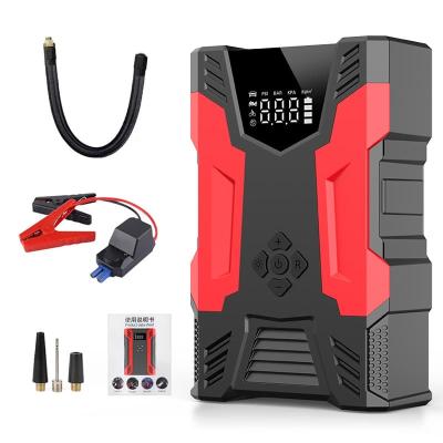 China 4 In 1 Portable Jump Starter Emergency Car Jump Starter With Air Compressor for sale