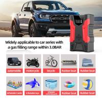 China 12V Mini Portable Jump Starter 3000A Car Jump Starter With Air Compressor for sale