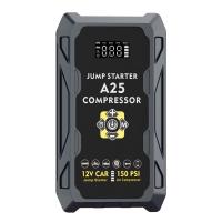 China Portable Car Jump Starter with Air Compressor Power Bank LED Flashlight for sale