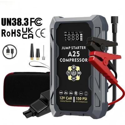 China 3000A Portable Jump Starter 4 In 1 Car Battery Charger Booster Starter for sale