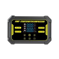 China Car Emergency Tool 3000A Jump Starter 150 PSI Air Compressor Power Bank for sale
