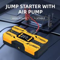 China Multifunction 12V Portable Car Battery Jump Starter With Tire Inflator for sale