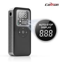 China Portable Tire Inflator 150PSI Fast Inflation Auto Shutoff Air Pump with LED Light Handheld Rechargeable for sale