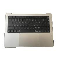 China Original Replacement for A2992 Top case for MacBook Pro 14-inch M3 Pro or M3 Max 2023 661-37958 661-38738 Grey/Silver for sale