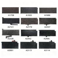 China Replacement MacBook Keyboard Air Pro A1706 A1708 A1932 A2179 A2337 A2338 A2141 A2159 A2442 A2485 A2681 A2941 A3113 A3114 13 14 15 inch US UK Russian French Danish Swiss Swedish Turkish German Spanish for sale