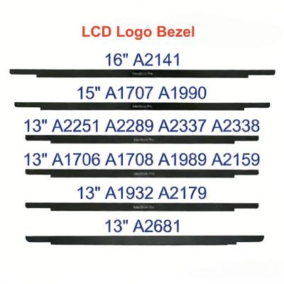 China LCD Screen Glass Trim Logo Bezel Front Display Cover For MacBook Pro Air A1706 A1707 A1708 A1990 A2141 A1932 A2337 A2338 A2442 for sale