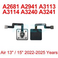 China New Touch ID Button A2485 A2780 A2991 A3403 A3186 For MacBook Pro Air Power Button Flex Cable A1932 A2179 A2337 A2681 A2941 A3113 A3114 A3240 A3241 Replacement for sale