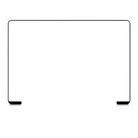 China LCD Gasket Seal Rubber Ring for MacBook Pro 16