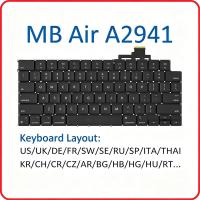 China Brand New High-Quality MacBook Keyboard with Multiple Language Layouts Compatible with MacBook Air M2 15.3 Retina for sale