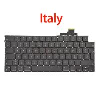 China Brand New Replacement Keyboard for MacBook Air M2 13.6 Retina A2681 with Multiple Language Layouts US UK English Danish Swedish Arabic Hungarian Czech etc for sale
