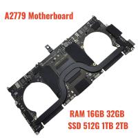 China A2779 Logic Board with 16GB RAM and 512GB SSD for MacBook M2 Pro 14-inch 2023 EMC 8102 Certified Replacement Motherboard for sale