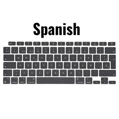 China New Laptop A2337 Key Keycaps Keys Cap Keyboards Keycap US UK Russian French Spanish For Macbook Air Retina 13