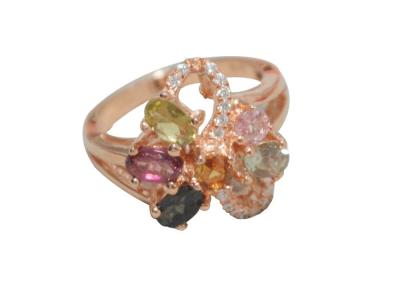China Womens Lock Catch Style 925 Sterling Silver Cz Wedding And Engagement Rings for sale