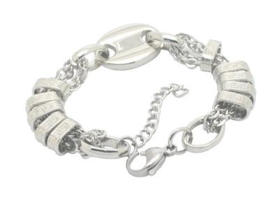 China Multi Chain Stainless Steel Bangle Bracelets for sale