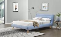 China Yellow/Blue Fabric Full Size Children Upholstered Bed Wholesale Bed Manufacturers for sale