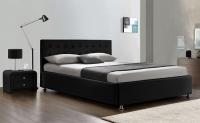 China King Size White Color Fabric Gas Lift Storage Bed EN1725 CE certified for sale
