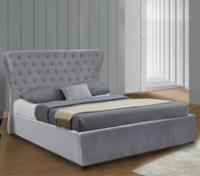 China Wood Oem Gas Lift King Bed Frame For Modern Homes for sale
