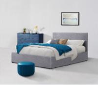 China Linen Oem King Size Ottoman Bed Frame Bedroom Furniture for sale
