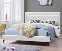 China Full Size Velvet Tufted Upholstered Platform Bed Frame With Headboard for sale