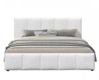China Gas Lift Up Storage 400lbs Upholstered Platform Bed Wooden With Hydraulic for sale