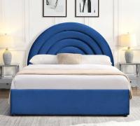 China Boucle Gas Lift Storage Bed Frame with Hydraulic Storage,No Box Spring Needed for sale