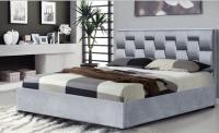 China Bed Frame/Fabric Gas Lift Bed Frame /Wood Slat Support/Easy Assembly for sale