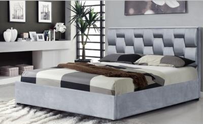 China Bed Frame/Fabric Gas Lift Bed Frame /Wood Slat Support/Easy Assembly for sale
