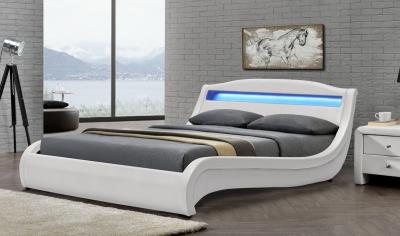 China It Is Good For The Health Of The Waist And Allows The LED Upholstered Bed To Glow for sale