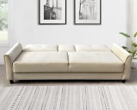 China Folding Sofa Bed Queen, Portable Foldable Sofa Bed Easy to Storage, Off White for sale