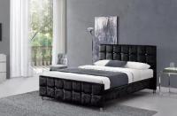 China Bed Frame with Headboard, Sturdy Platform Bed with Wooden Slats Support for sale