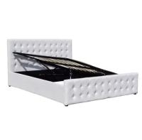 China Upholstered Bed with Gas Lift up Storage, Bed Frame with Storage for sale