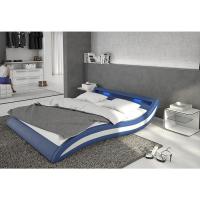 China Upholstered Bed Speacial Shape LED That Can Improve Your Sleep Quality for sale