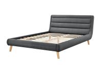 China Upholstered Bed Frame With Unique Shape And Its Design Will Fit Your Home Decoration Style. for sale