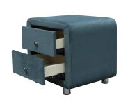 China Modern Design Fabric Bedside Table with Optional Color for Your Bedroom Decoration Style. for sale