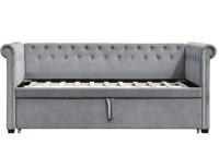China Twin Tufted Upholstered Daybed for sale
