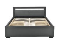 China 150x190cm Plywood Bed Frame King Size Big Cupboard Dressing Upholstered Platform for sale