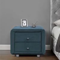 China Modren   Farbic  Bedside Table with Two Optional Drawers For Your Bedroom for sale